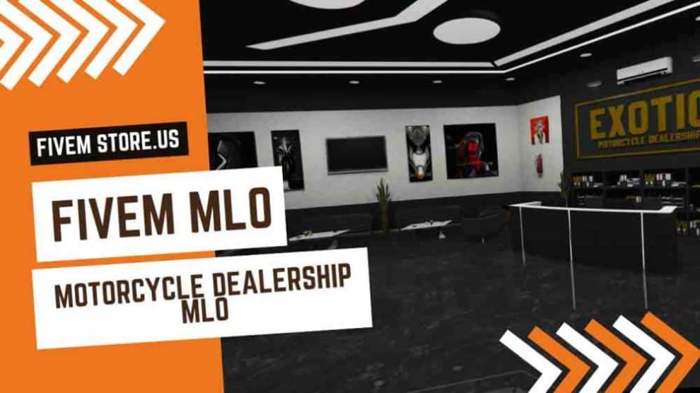 FiveM Motorcycle Dealership MLO